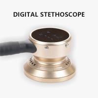 China Sound Tracks Recording Digital Smart Bluetooth Stethoscope For Trained Doctors for sale