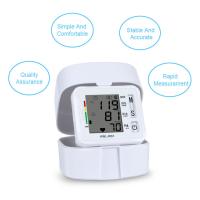 China Home Hospital Daily Checks LCD Digital Display Wrist Blood Pressure Monitor for sale
