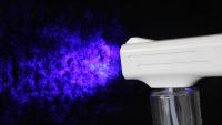 China White Disinfection Spray Gun Clean Air With Removable Battery Indicator Light for sale