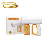 China Two Colors Nano Fogging Disinfection Spray Gun Wireless Steilization Stylish Appearance for sale