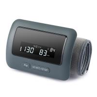 China Light Portable Arm Blood Pressure Monitor One Button Measurement for sale