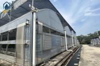 China Commercial Hydroponic System Greenhouse Multi Span Hydroponic Farming Greenhouse Customized for sale