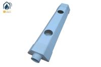 China Eco Friendly Hydroponic Growing System Low Maintenance NFT Hydroponic Systems 100*50mm for sale