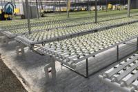 China 100mm Hydroponic Planting System Small Vegetable Planting Troughs Customized for sale