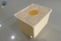 China Soilless Cultivation Hydro Bucket System Beige Dutch Flower Bucket Eco Fridendly for sale