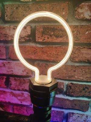 China Cri 80 Holidays Dimmable Edison Lamp 4 Watt Curved Shaped Bulbs 50/60 Hz for sale