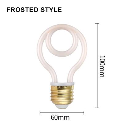 China 3000k Led Dimmable Filament Bulbs A60 4w For Waterpoof String Lighting for sale