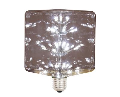 China Square Glass  Decorative Filament Bulbs / 180lm E27 G95 Light Bulb for sale