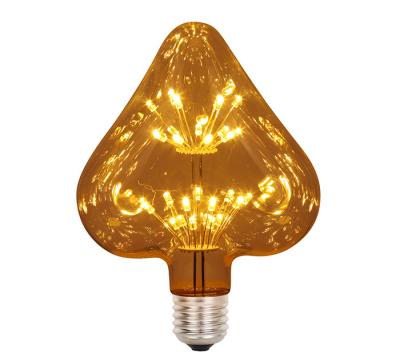 China Love Sky Star Led  	Decorative Filament Bulbs 1.5w E27 Edison Bulb for sale