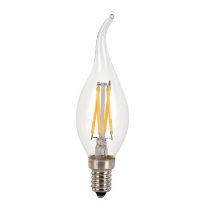 China C35 Candle LED Edison Filament Bulbs 4W / 6W 360 Degree For Chandelier for sale