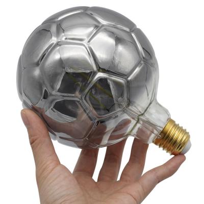 China Energy Efficient Edison Filament Bulbs Football Shape 6000k E27 4 Watt Led Filament Bulb for sale
