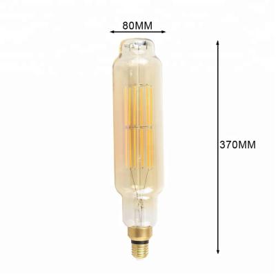 China Bt75 Bottle Glass Globe Filament Bulb Gold Color 8w Retro Filament Bulb 110-220 V for sale