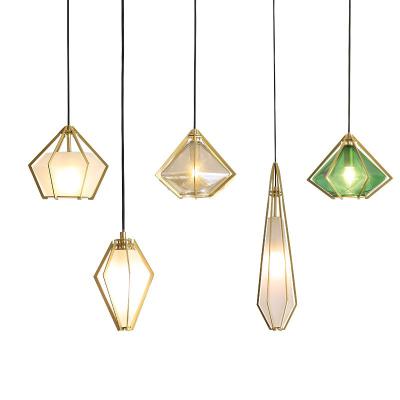 China Nordic Style Pendant Lighting Modern Design Gold Finish For Kitchen Sitting Room for sale
