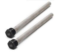 China Cast magnesium water heater anode rods / sacrificial anode protection AZ63C for sale