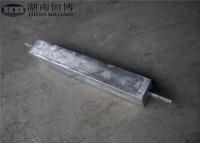 China High Potential AZ63C M1C Magnesium Anode With Standard Ribbon Steel Core for sale