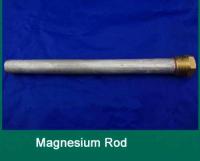 China Extruded Water Heater Magnesium Anode Rod 20mm Thickness With 20mm BSB Thread for sale