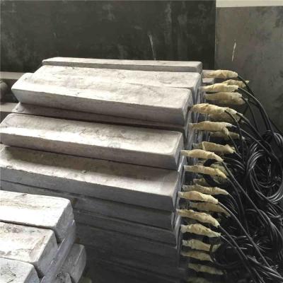 China Silver Color Magnesium Condenser Anodes , Water Heater Anode Rods ISO Certified for sale