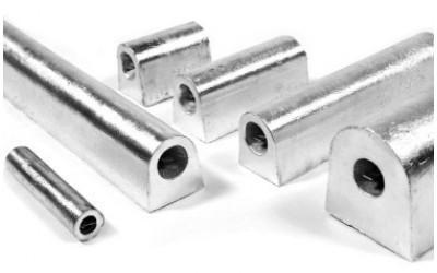 China AZ63 Magnesium Anodes Cathodic Protection Mg Alloy ASTM B843 Casting 32d5 17d3 9d3 for sale
