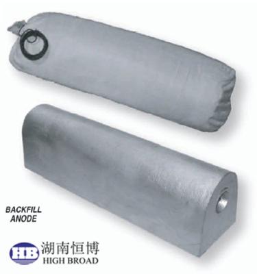 China Cast Magnesium Anode D Shaped  for boats for sale