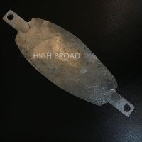 China ASTM B418-95 99% Pure Zinc Anode Ingots Anti Corrosion Aluminum Zinc Magnesium Anode for sale