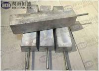 China Sacrificial Aluminum Anodes for marine cathodic protection against corrosion in chlorinated environment for sale