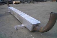 China MIL-A-24779 Alloy Aluminum Cathodic Protection Anodes For Seawalls / Pilings for offshore for sale