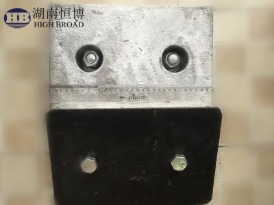 China Zinc sacrificial anode rod used for protect steel tank in salt water sea water for sale