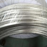 China Sacrificial Anode Zinc Ribbon Zinc Anode For Above / under Ground Storage Tanks Pipes for sale