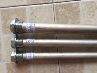 China ASTM B418-95 Water Heater Anode Rod , Complete Crusader Cast Engine Zinc Anodes for sale
