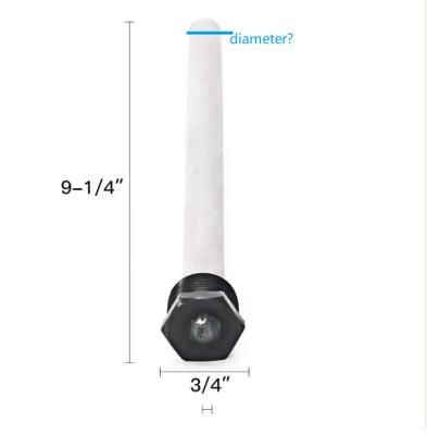 China AZ31 Extruded Magnesium Anode Rods for Water Heater Tank Corrosion Prevention for sale