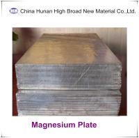 China AZ91 Magnesium Alloy Plate / AZ31B Magnesium Photoengraving Plate for sale