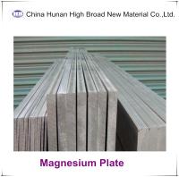 China AZ31B / AM60 / AZ91 / ZK60 / WE43 / WE54 Magnesium Alloy Plate Hot Roll Extruded Cast for sale