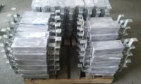 China Custom Ingot CP ICCP Sacrificial Magnesium Aluminum Anode Alloy For Heater Treater Offshore Onshore Steel Construction for sale
