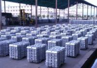 China MgSr Magnesium Strontium Alloy Improve castability  , MgSr alloy Ingot for sale