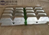 China Magnesium based master alloy MgMn ingot shape MgMn2% MgMn3% MgMn5% MgMn10%  ISO 9001 2000 / AS 9100 for sale