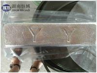 China Mgy30 Master Alloy , Magnesium Yttrium master alloys easy to melt for sale