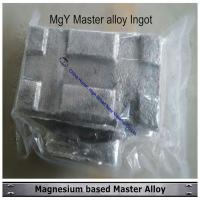 China MgY Magnesium Yttrium Magnesium Master Alloy Ingot MgY Alloy MgY30 MgY25 MgY20 for sale