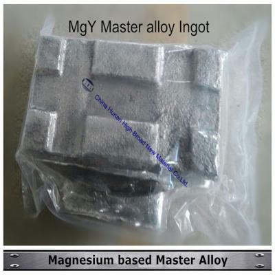 China MgY Magnesium Yttrium Magnesium Master Alloy Ingot MgY Alloy MgY30 MgY25 MgY20 for sale