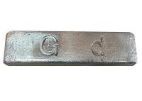 China Purity 99.5 Gadolinium Metal Rare Earth Gadolinium Metal For Additive for sale