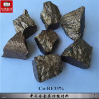 China CuY Copper Yttrium Master Alloy For Additive In Copper Smeltings Y  10% 20% for sale