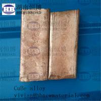 China Silver Gray Solid Magnesium Master Alloy 5-30% For Additive In Smelting for sale