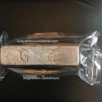 China Magnesium Gadolinium Alloy MgGd25 MgGd30 for improve Magnesium Product Physical Properties for sale