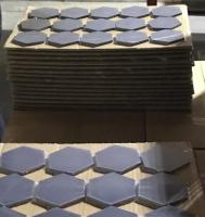 China Silicon Carbide Sic Bulletproof Ceramic Body Armor Plate High Bending Strength for sale