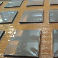 China Silicon Carbide Plate Boron Carbie Tiles Ballistic Square Tiles Black Fire Resistant Water Resistant Armor for sale