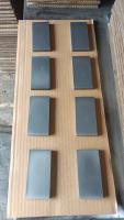 China Square Type And Hexagonal Shape Ballistic Tiles Silicon Carbide Tile Boron Carbide Plate for sale