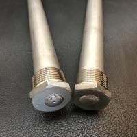 China ASTM Zinc Aluminum Anode Rod AlZn10 For Water Heater Solar Heater Steel Tanks Anti Fouling for sale