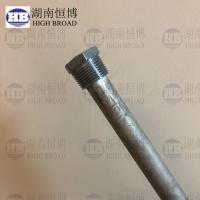 China Magnesium 44 Inch AZ31B Water Heater Anode Rod 0.84 Inch Diameter for sale