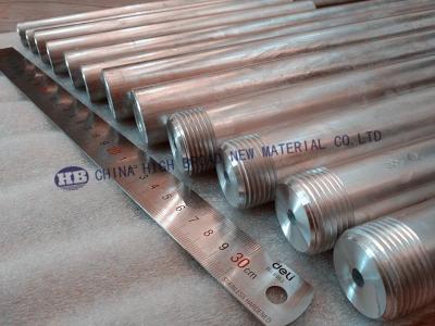 China AZ31 AZ63 Magnesium Anode For Pressurized Water Tank / Solar Water Heater for sale