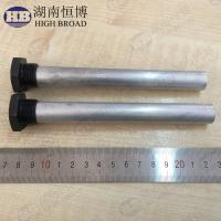 China Diameter 19mm Extruded Magnesium Anode Solid Flexible Rod For Plumbing Heating Cooling for sale