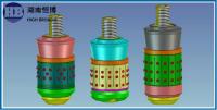 China Dissolvable Magnesium Alloy Bridge Plug Used In Oil And Gas Industry , Drilling Equipment, Hydraulia Fracturing for sale